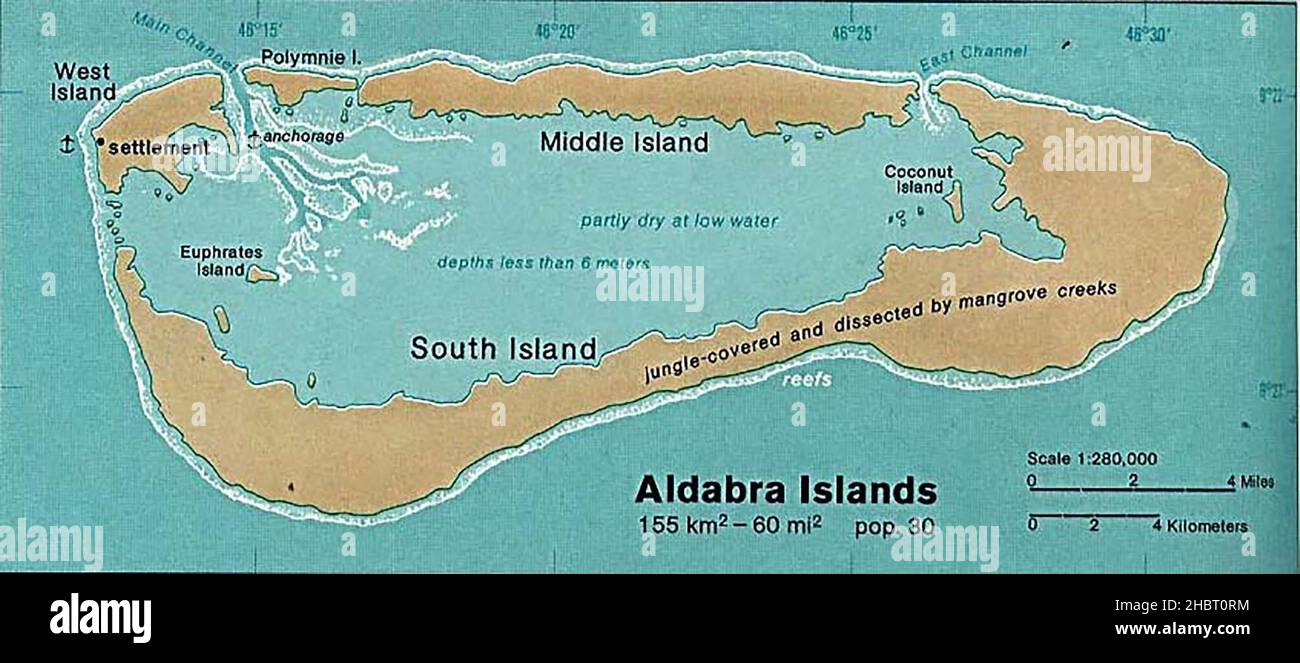 Atoll Island Map