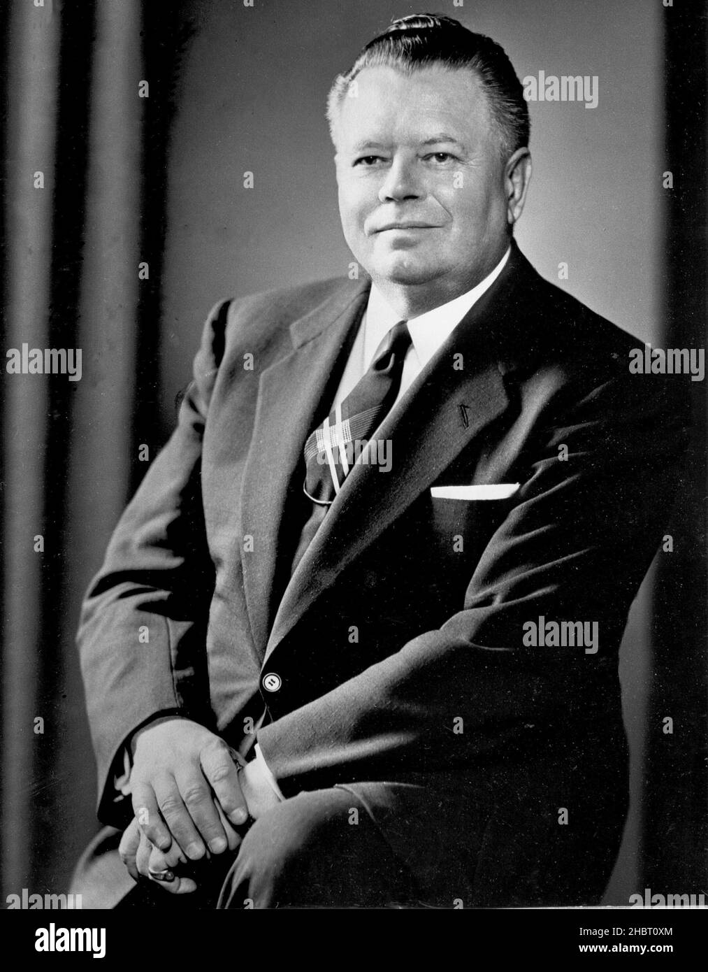 Portrait of Senator George Bender of Ohio Stock Photo - Alamy