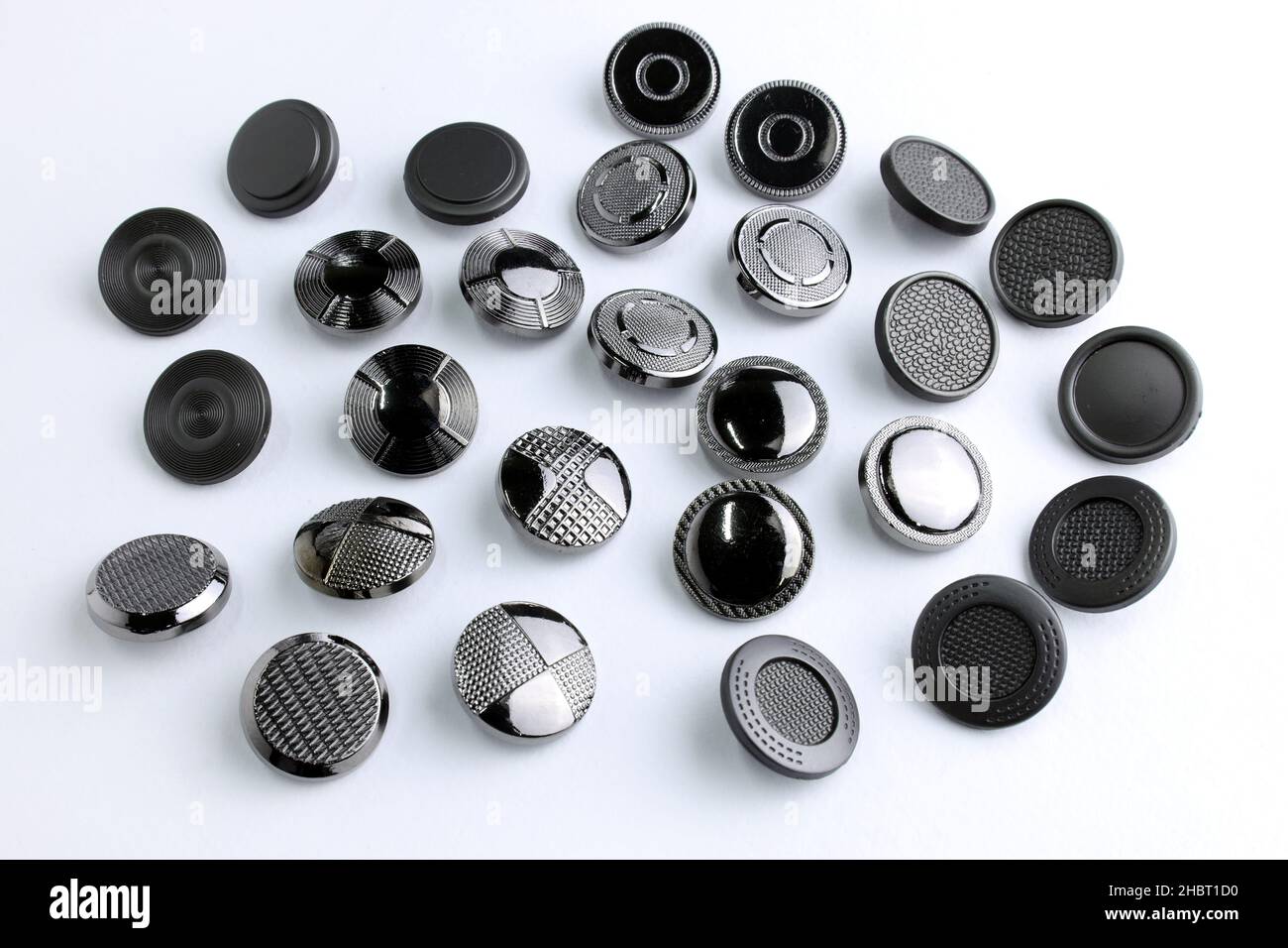 Metal button for clothes, nickel color. Sewing accessories for ...