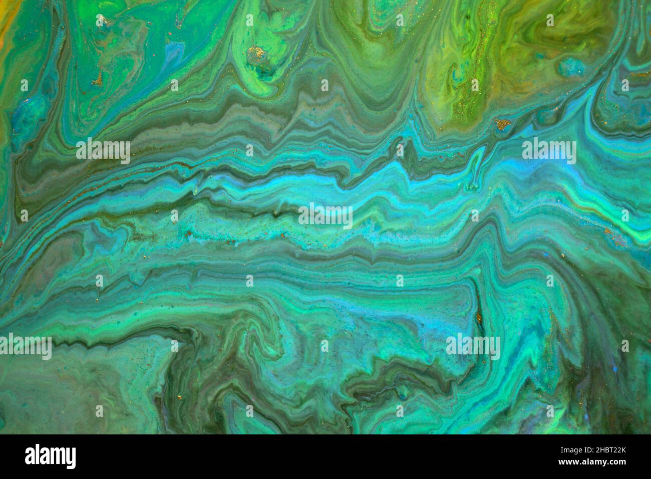 Ocean wave style abstract marble blue texture Stock Photo - Alamy