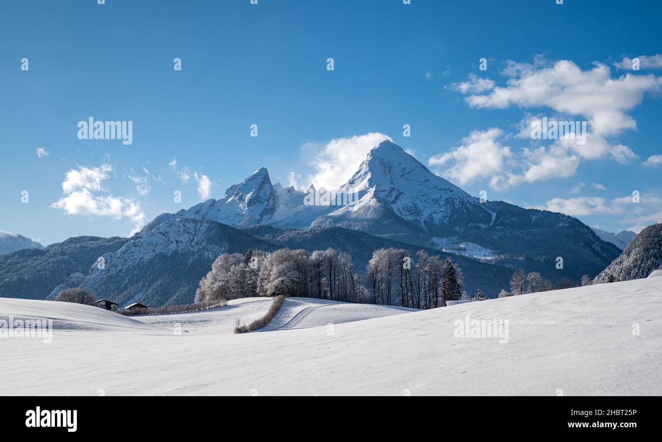 Watzmann winter hi-res stock photography and images - Alamy