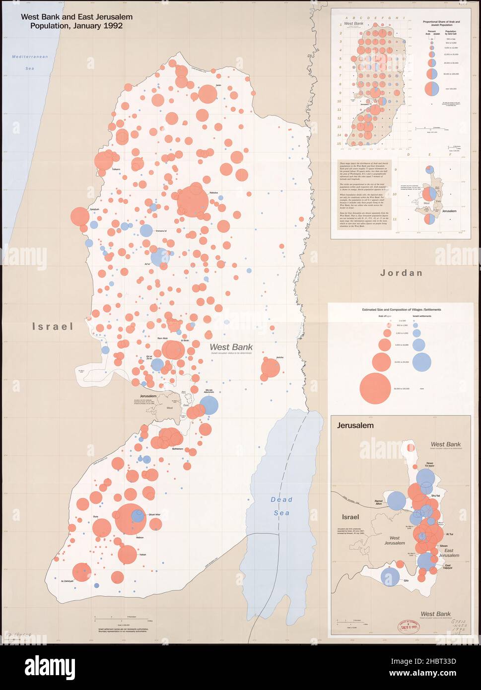 West Bank Map