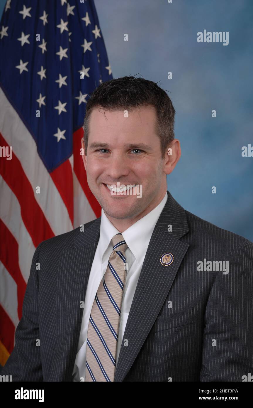 Official portrait of US Congressman Adam Kinzinger ca. 2011 Stock Photo ...