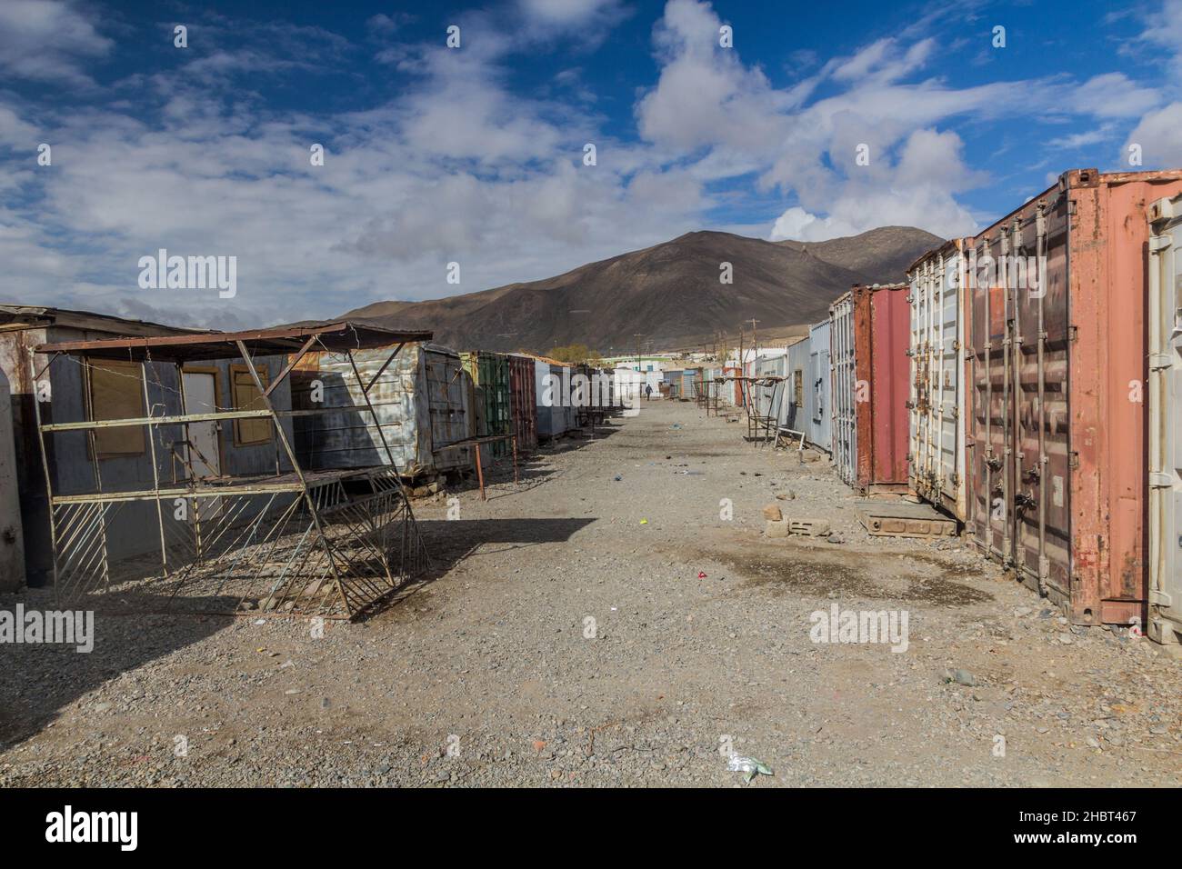 Bazaar of Murghab village in Gorno-Badakhshan Autonomous Region ...