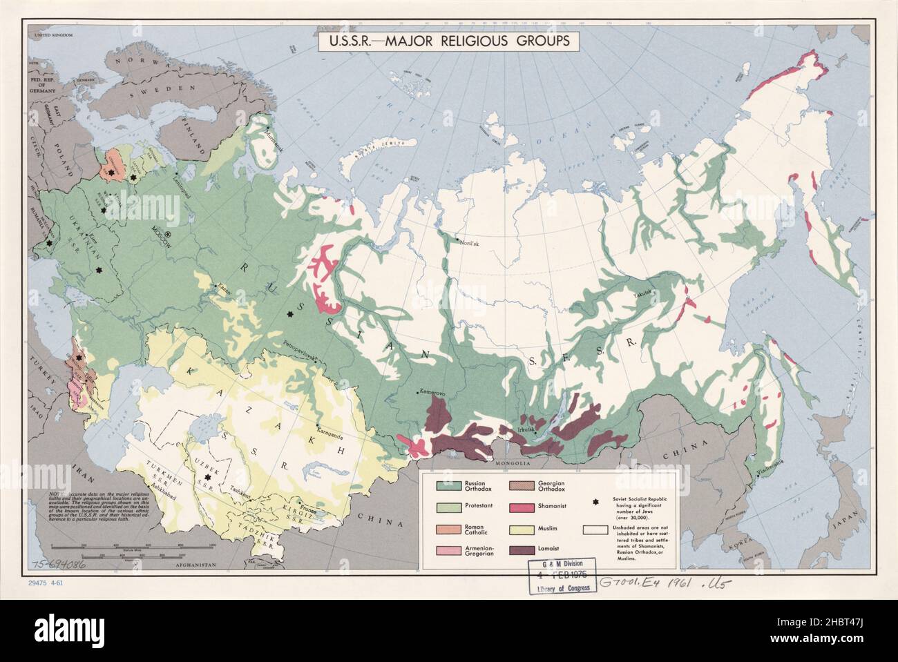 1960s soviet union map hi-res stock photography and images - Alamy