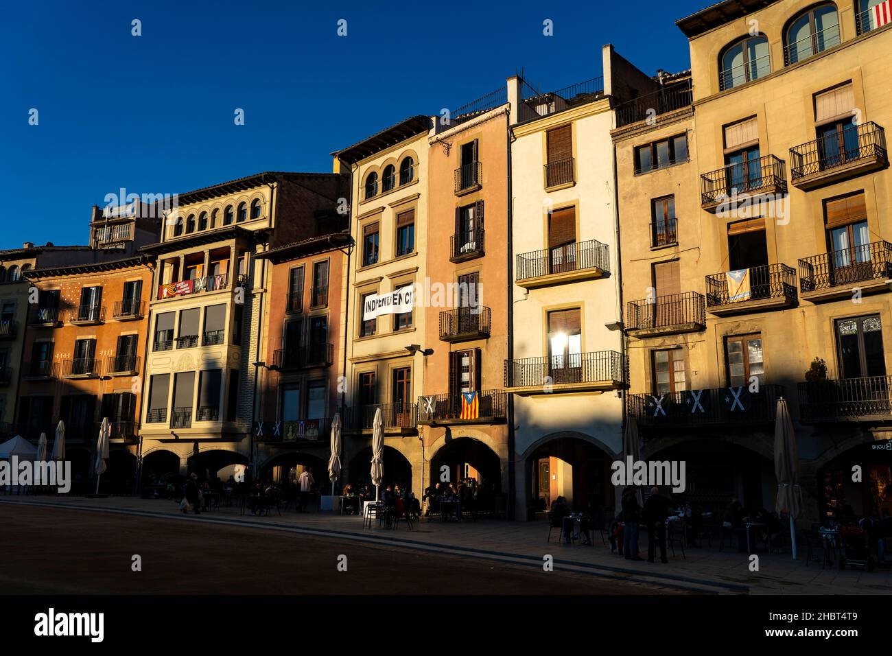 Placa Major, Vic, Catalonia Stock Photo - Alamy