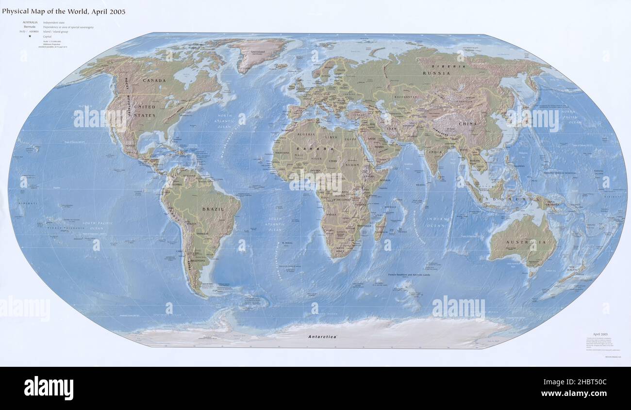 2005 map hi-res stock photography and images - Alamy