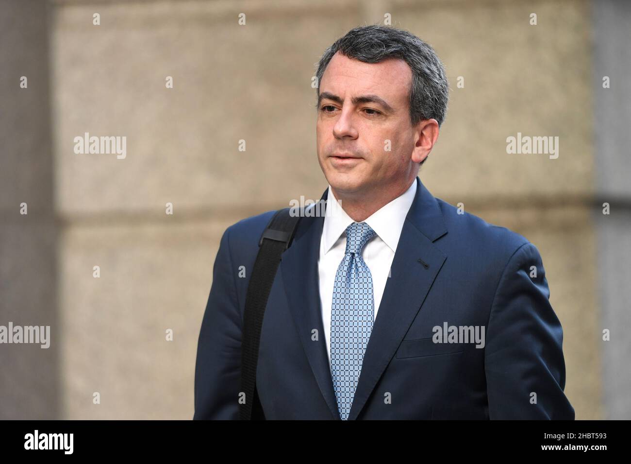 New York, USA. 21st Dec, 2021. Defense counsel Christian Everdell ...
