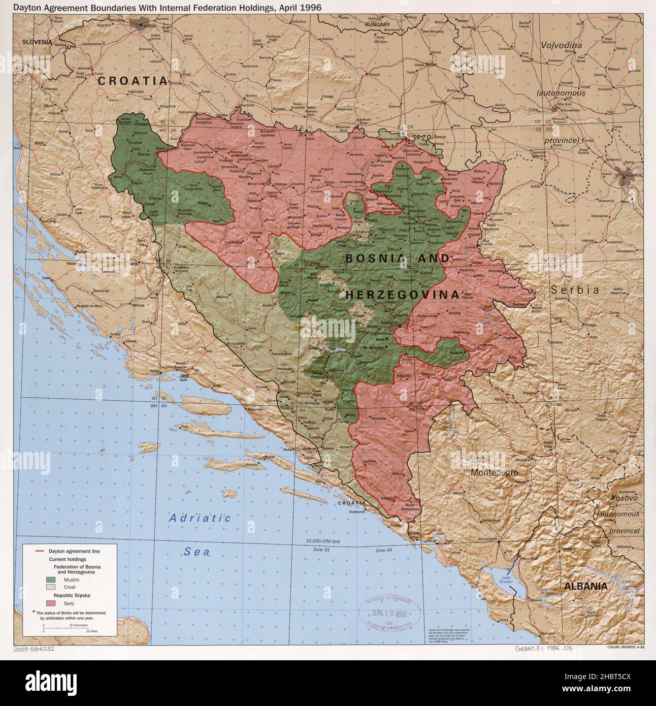 Bosnian Genocide Map