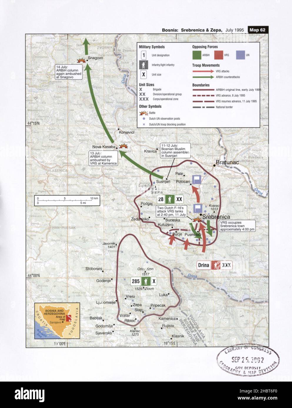 Military Operations Map