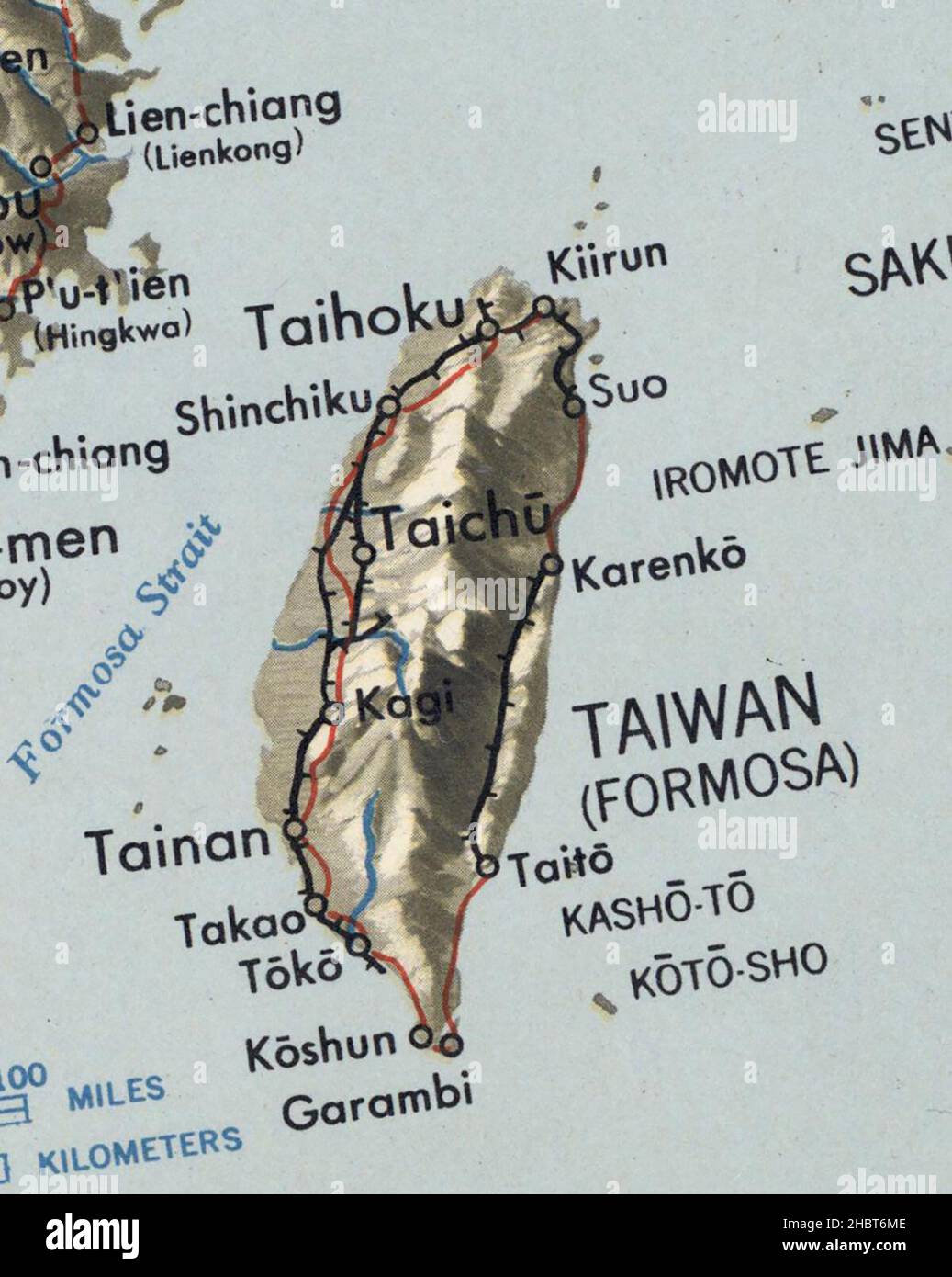 Oss map of formosa hi-res stock photography and images - Alamy