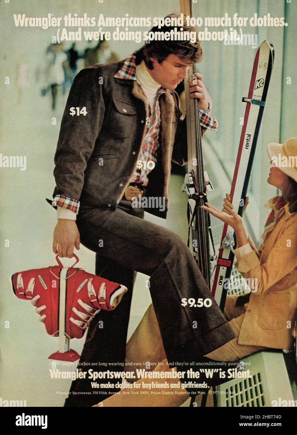 November 1973 issue "Playboy" Magazine advertising, USA Stock Photo - Alamy