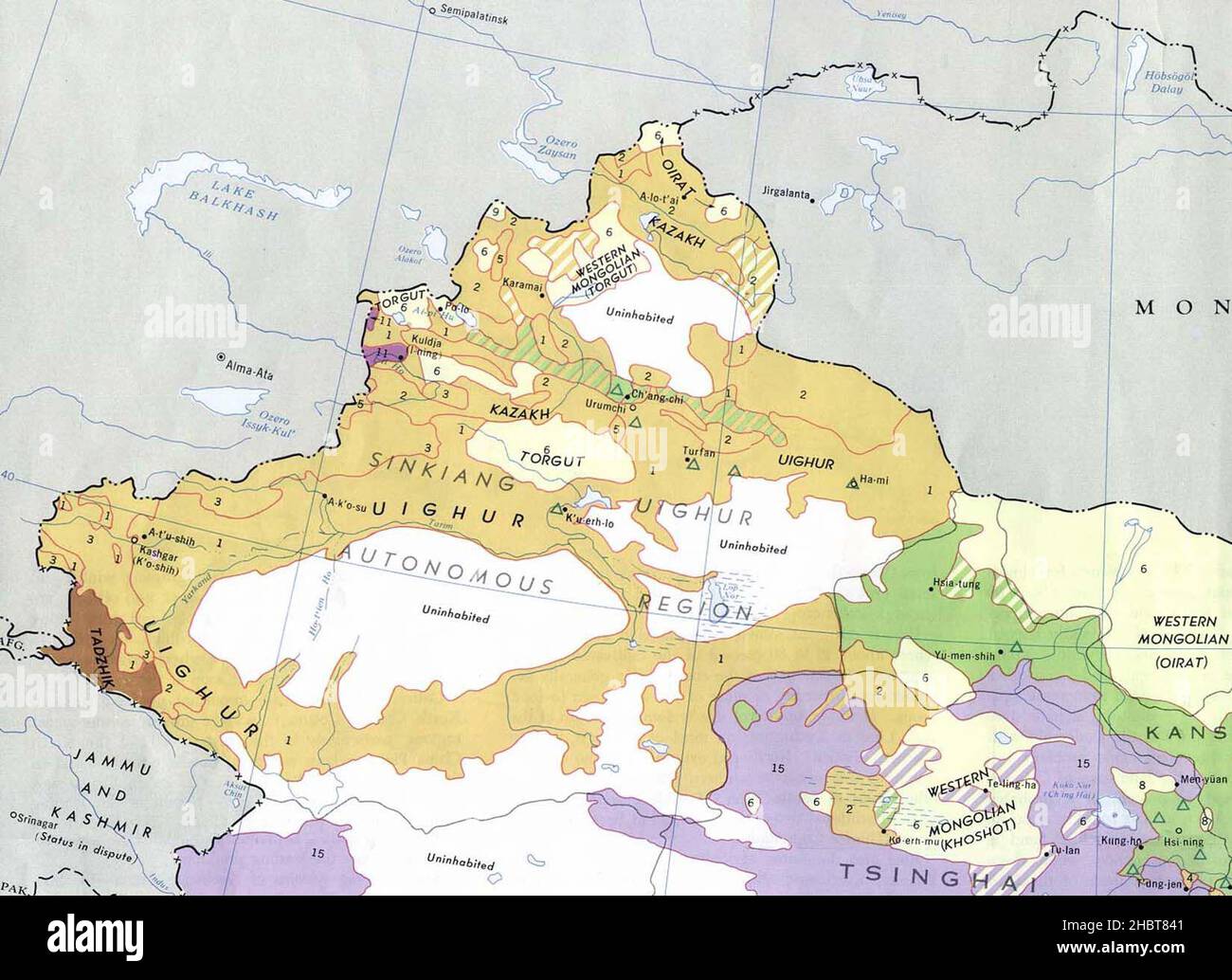 1967 turkic groups map hi-res stock photography and images - Alamy 1967 turkic groups map hi-res stock photography and images - Alamy
