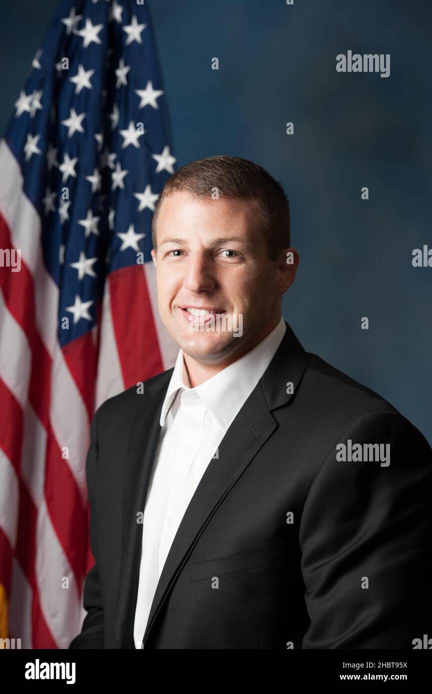 Official portrait of Congressman Markwayne Mullin (R-OK) ca. 2013 Stock ...