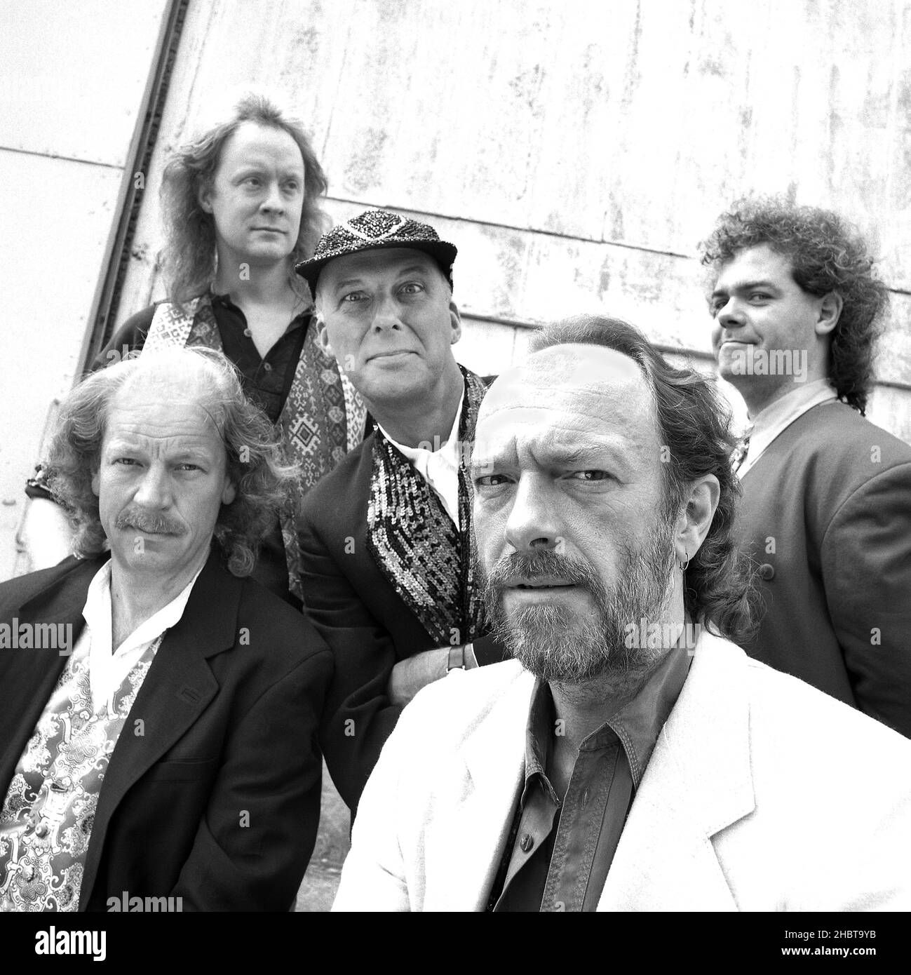 British Progressive rock band Jethro Tull 1991 Stock Photo - Alamy