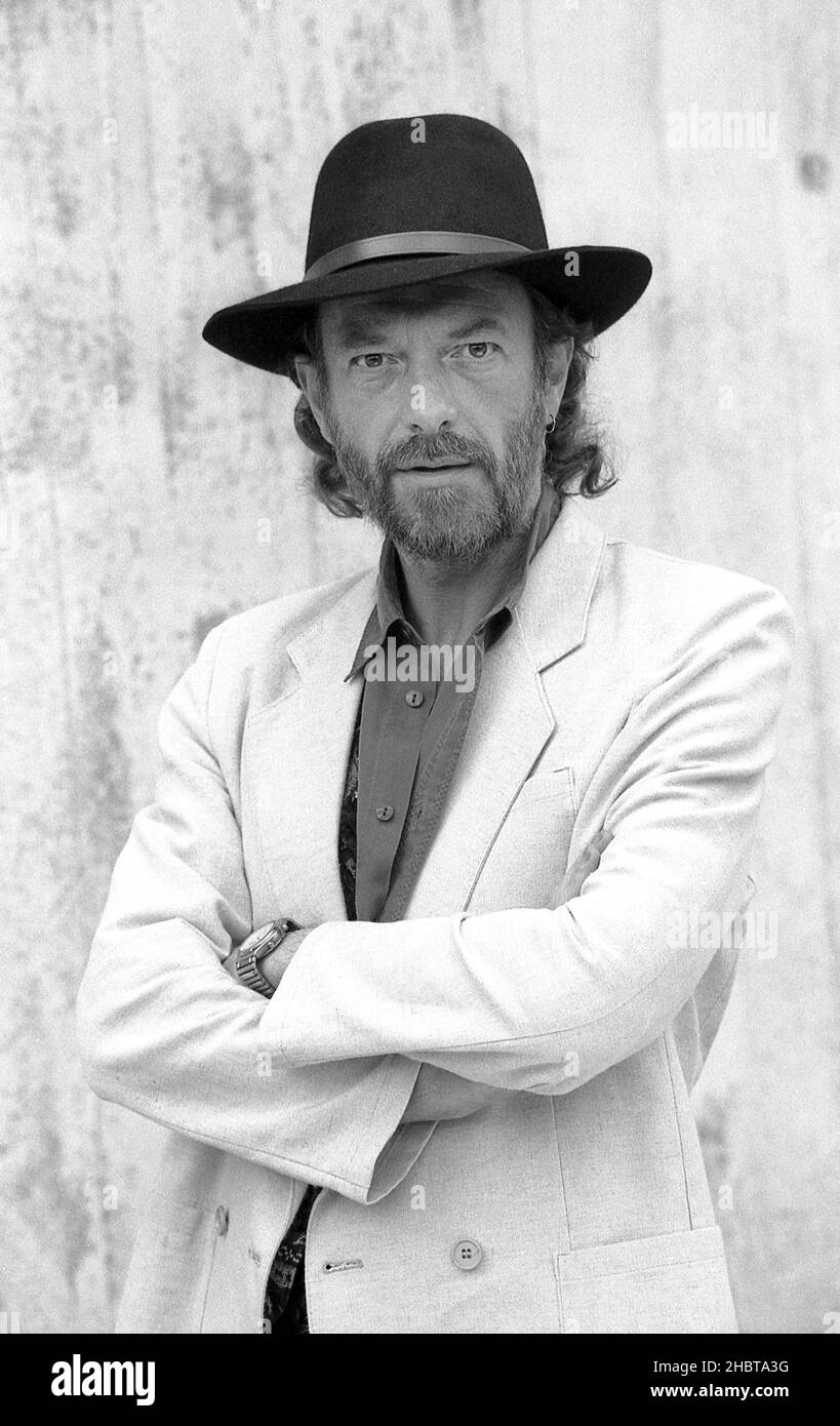 Ian Anderson of British Progressive rock band Jethro Tull 1991 Stock ...