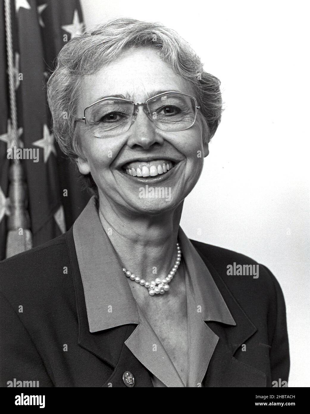 Portrait of Congresswoman Jolene Unsoeld Stock Photo - Alamy