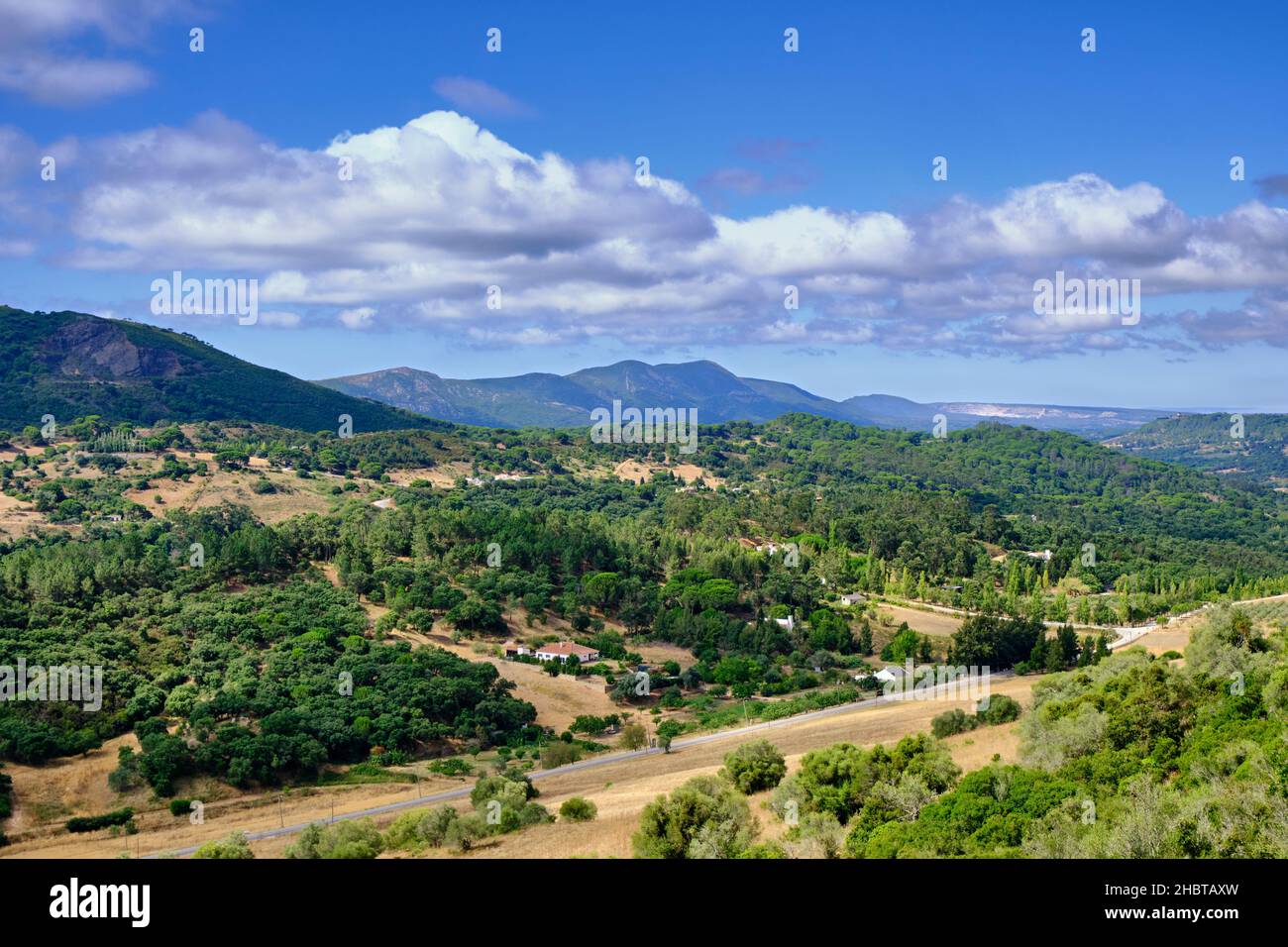 Vale dos Barris, at the Arrabida Nature Park. Portugal Stock Photo - Alamy
