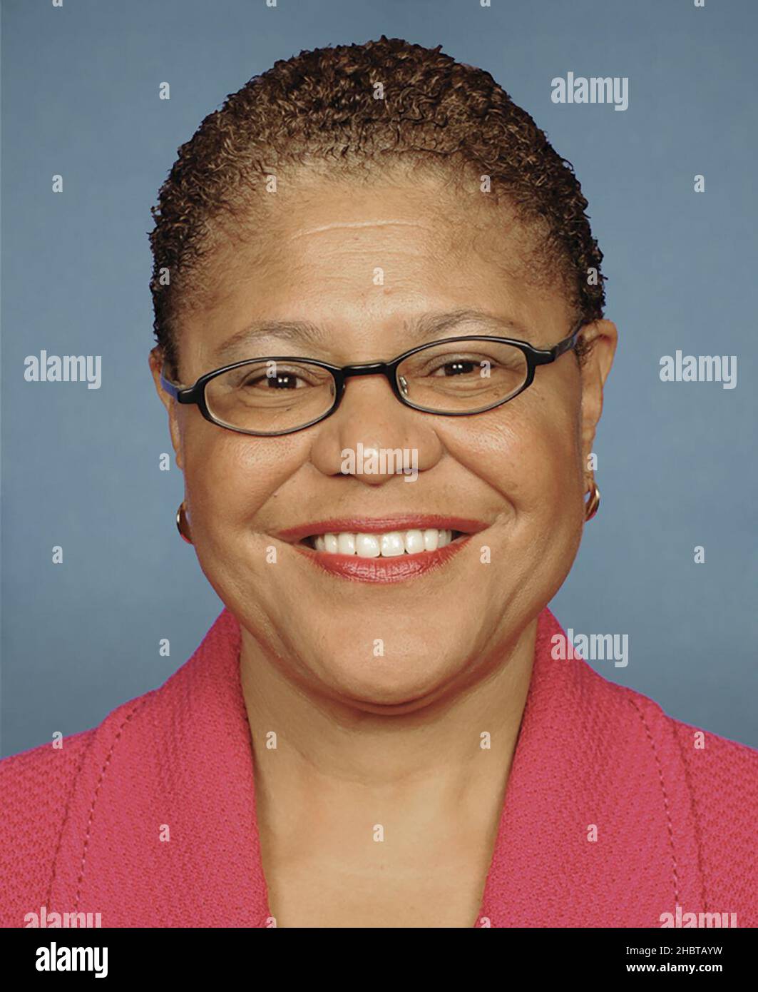 Official Congressional portrait of Congresswoman Karen Bass Stock Photo ...