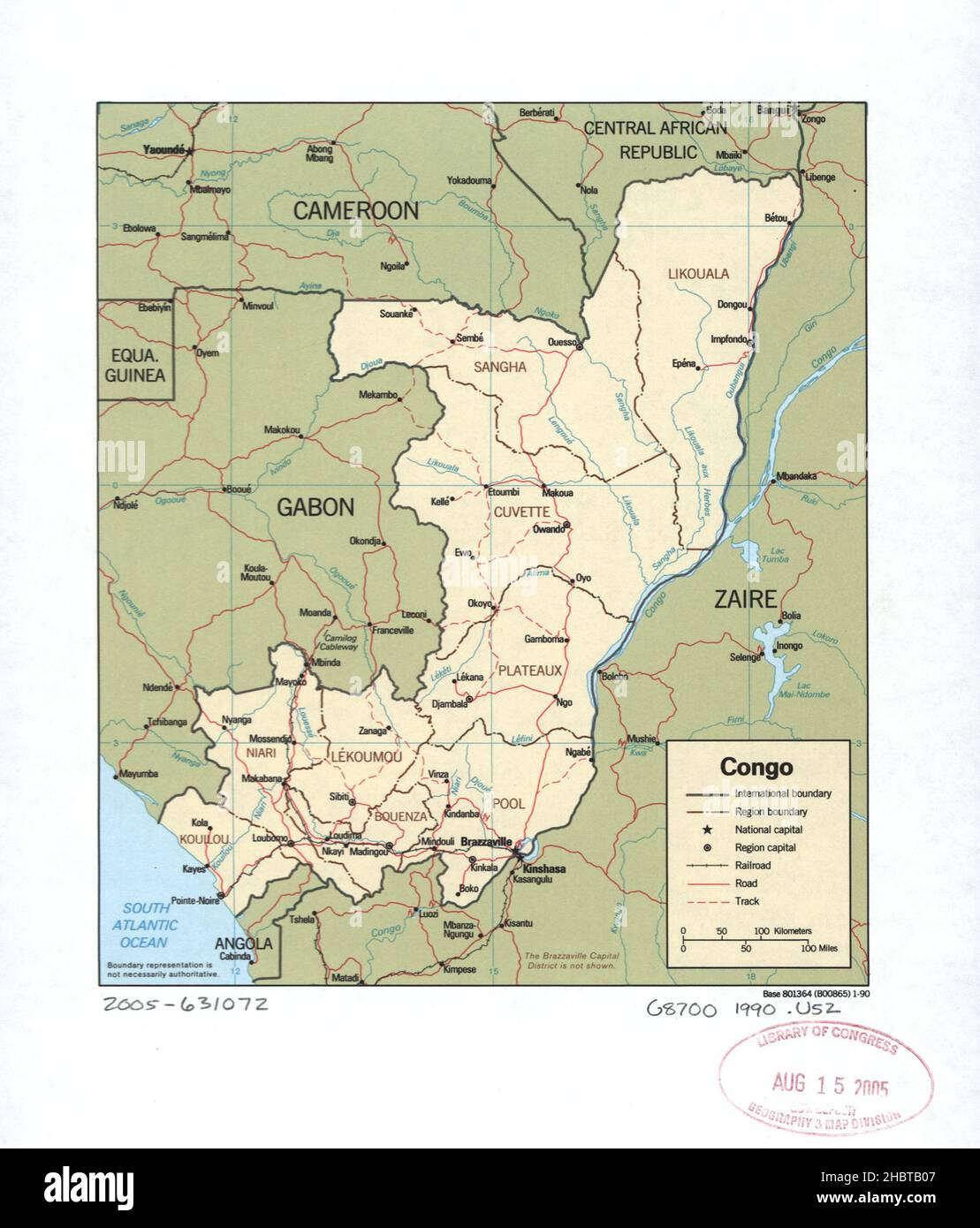 Archival congo map hi-res stock photography and images - Alamy
