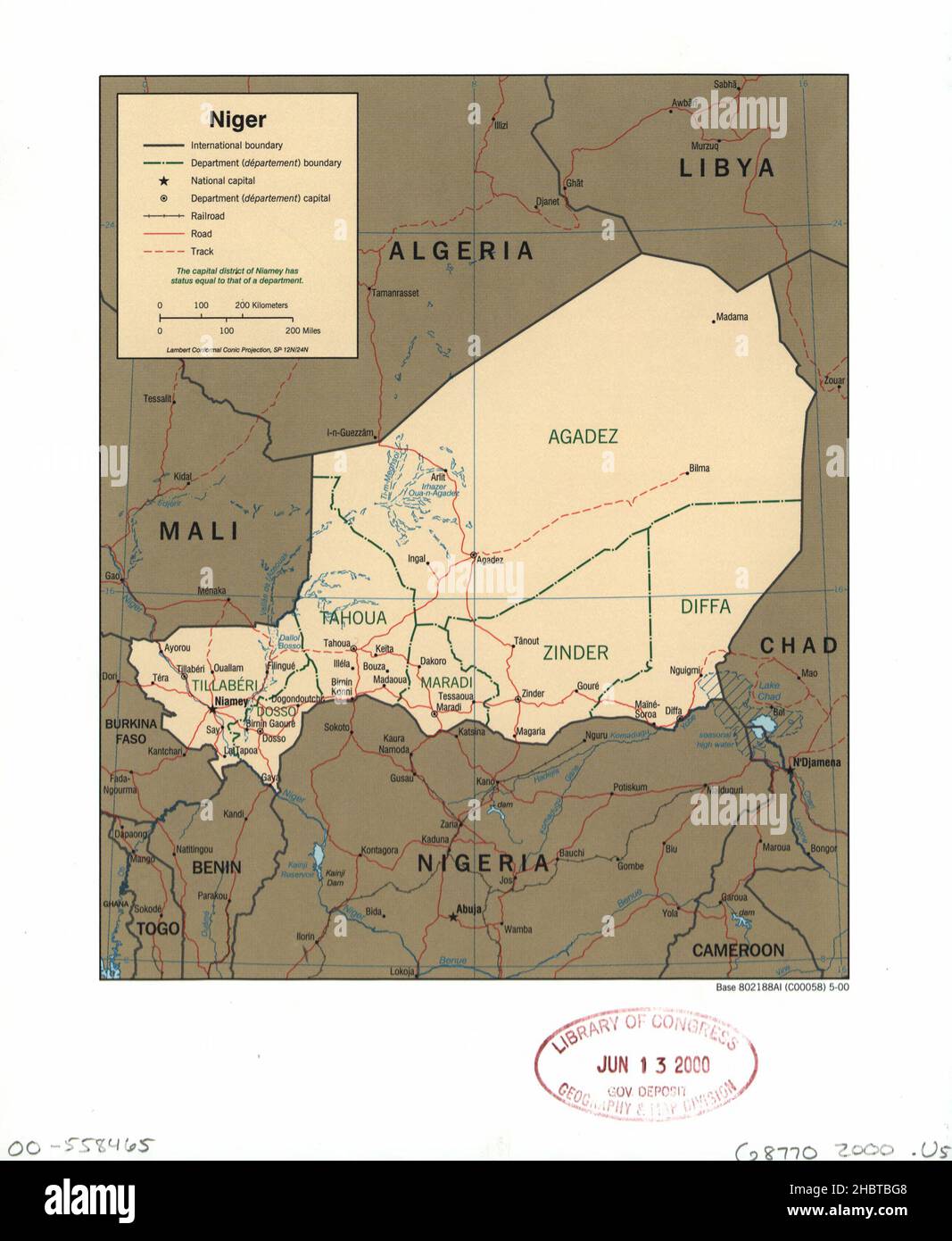 Niger maps hi-res stock photography and images - Alamy