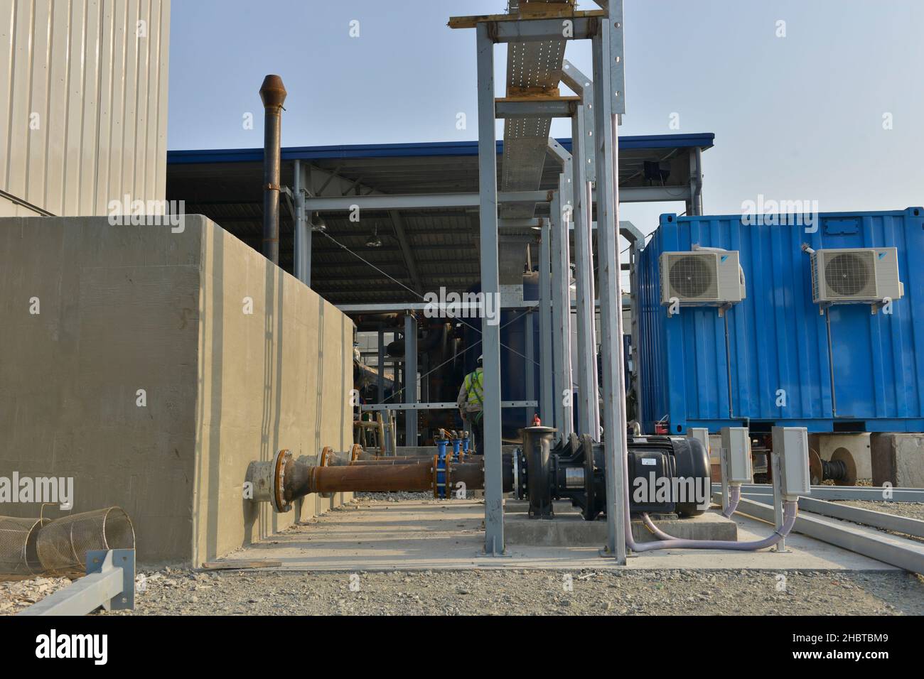 2010s Vietnam: The liquid & vapor treatment plant/system constructucted ...