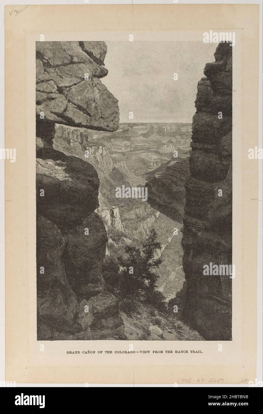 H. Bolton Jones - Grand Canon (sic) of the Colorado, View from the ...