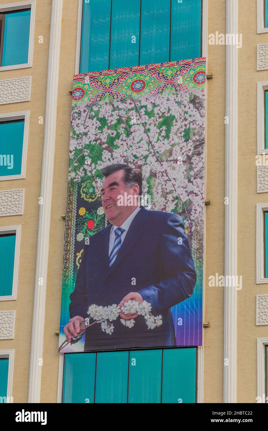 Emomali rahmon poster hi-res stock photography and images - Alamy