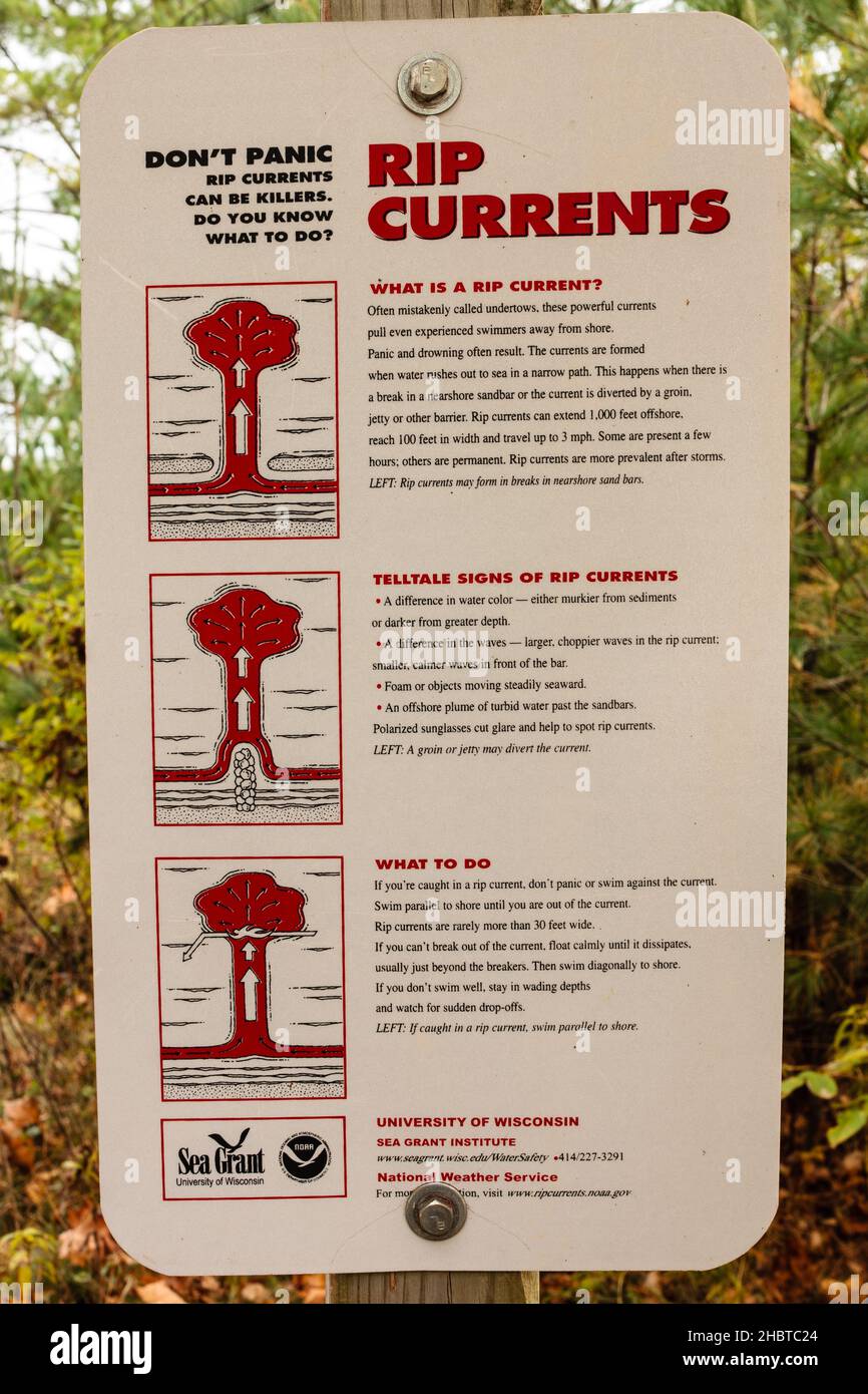 Rip currents hi-res stock photography and images - Alamy