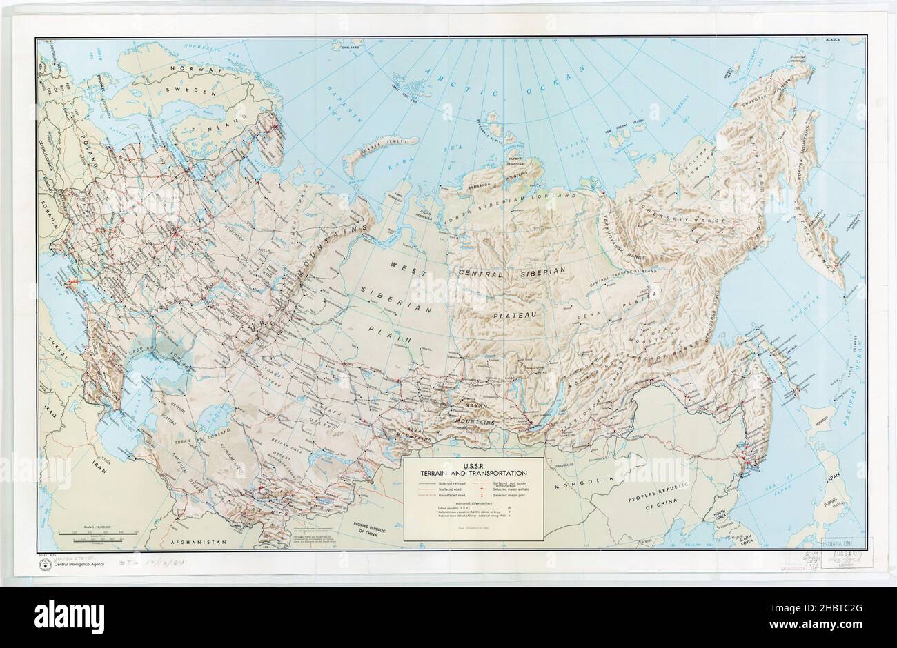 Ussr map 1970s hi-res stock photography and images - Alamy