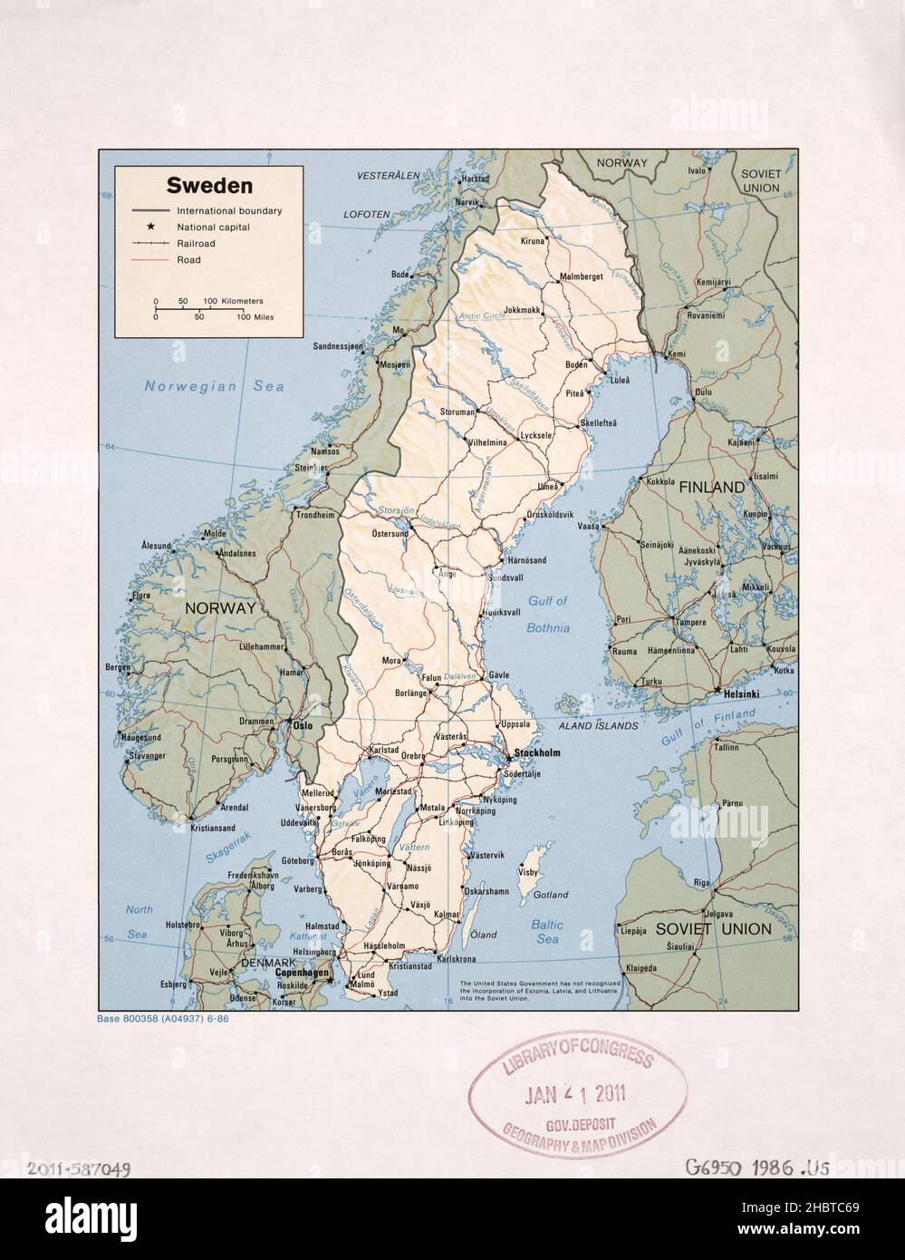 1986 map hi-res stock photography and images - Alamy