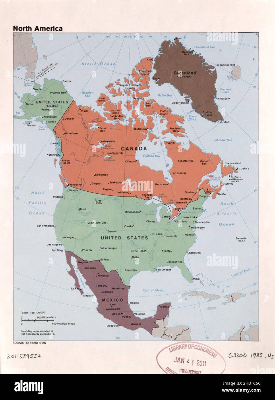 1985 map hi-res stock photography and images - Alamy