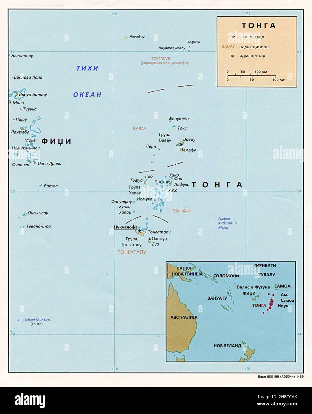 Tonga map hi-res stock photography and images - Alamy