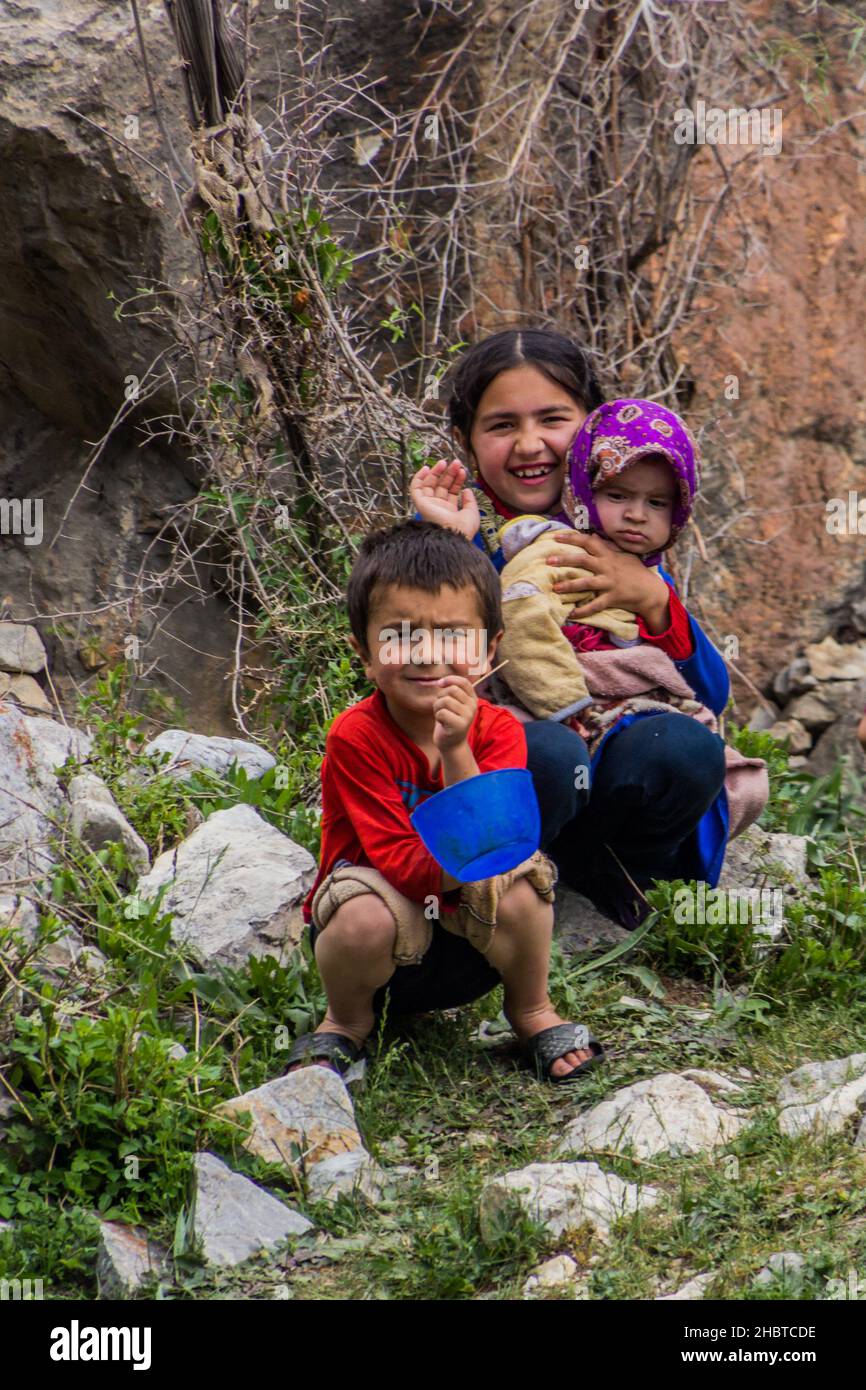 Tajikistan tajik children hi-res stock photography and images - Alamy