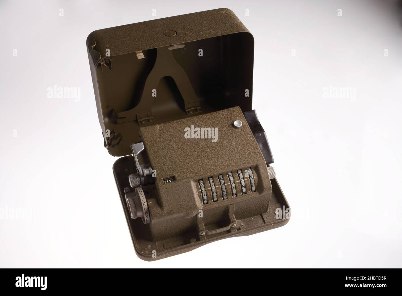 Vintage CIA Tools: The M-209 is a mechanical cipher device. Designed by ...