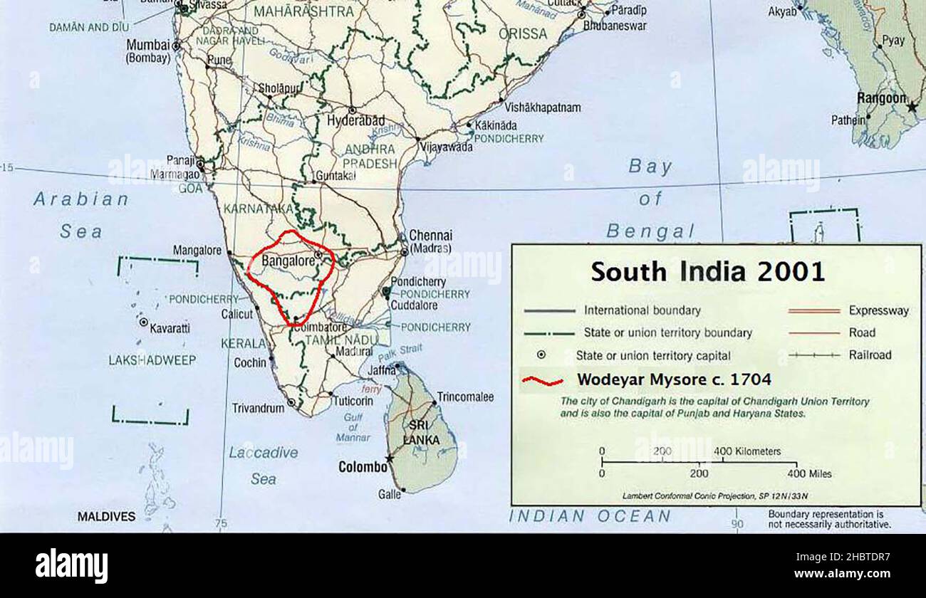 Cia map of india hi-res stock photography and images - Alamy