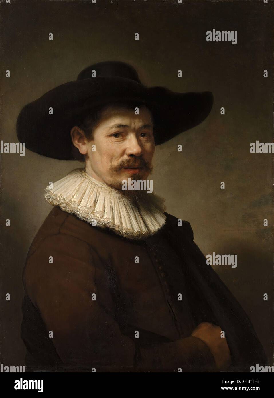 Herman Doomer - 1595 50 - oil on tqvola 75,2 x 55,2 cm - Rembrandt ...