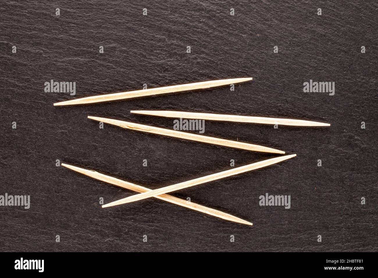 Wooden toothpicks hi-res stock photography and images - Alamy