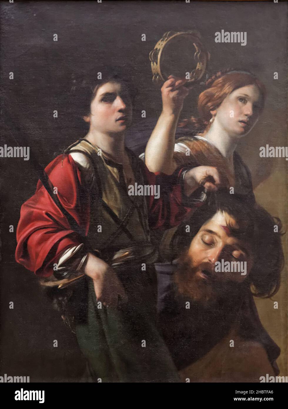 Il trionfo di Davide - 1615c. - oil on canvas 128 x 97 cm - Manfredi ...