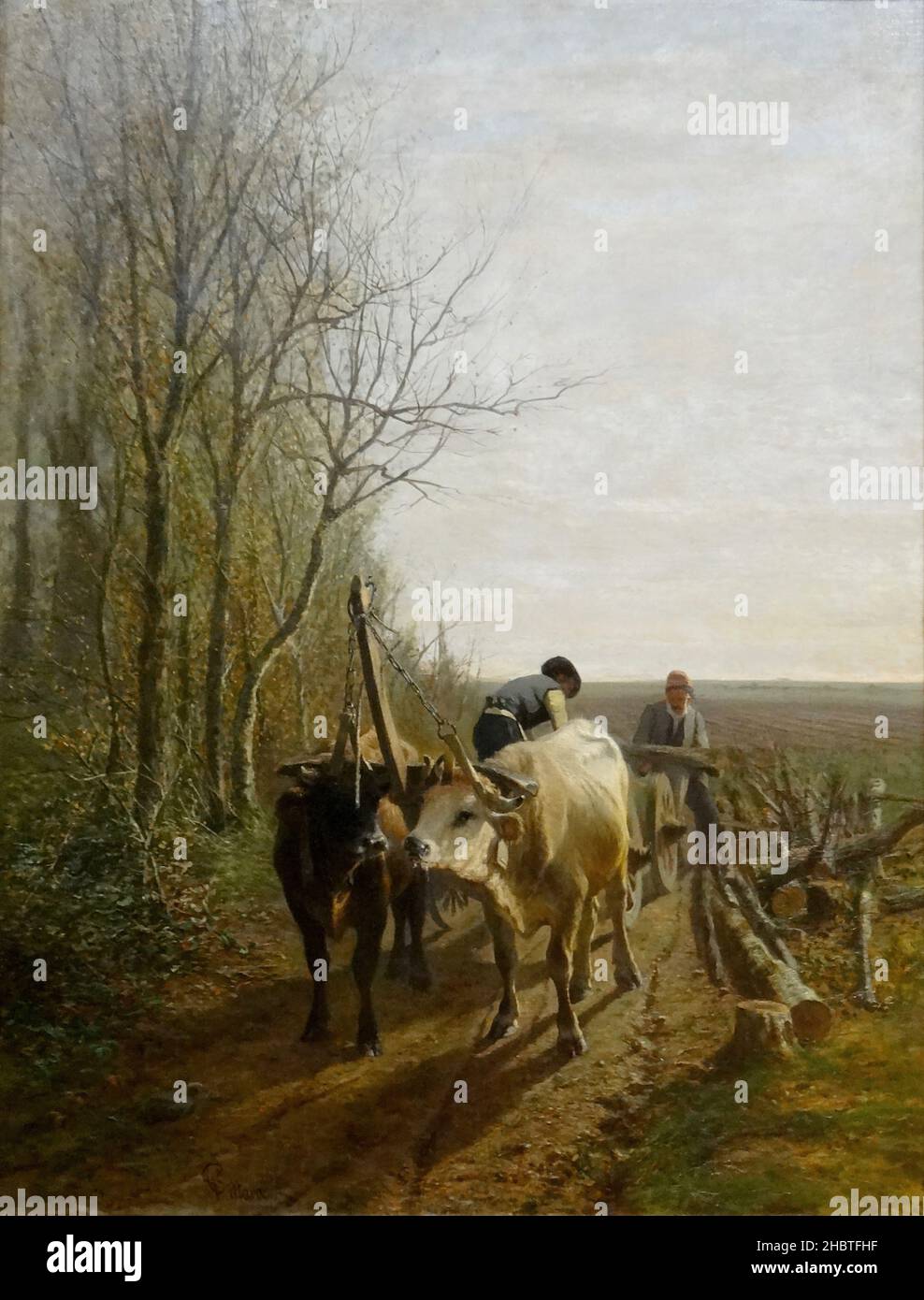 Le imposte anticipate - 1865 - oil on canvas 122 x 98 cm - Pittara ...