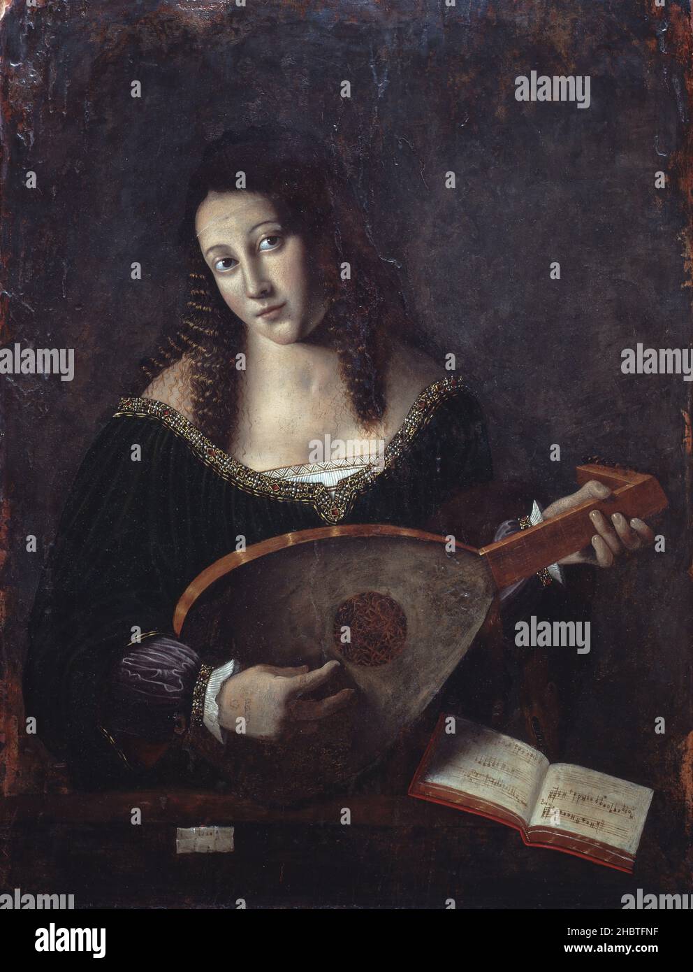 Girl With Lute High Resolution Stock Photography and Images - Alamy