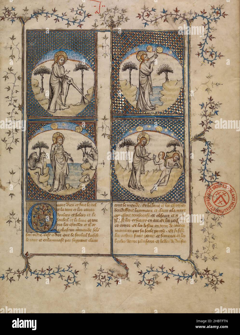 First Master of the Bible historiale of Jean de Berry (French, active ...