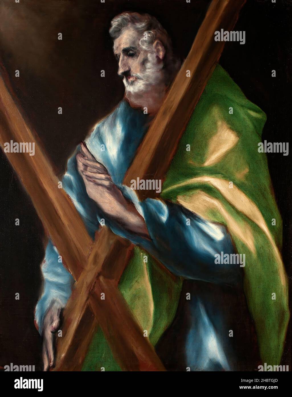 El Greco - St. Andrew Stock Photo - Alamy