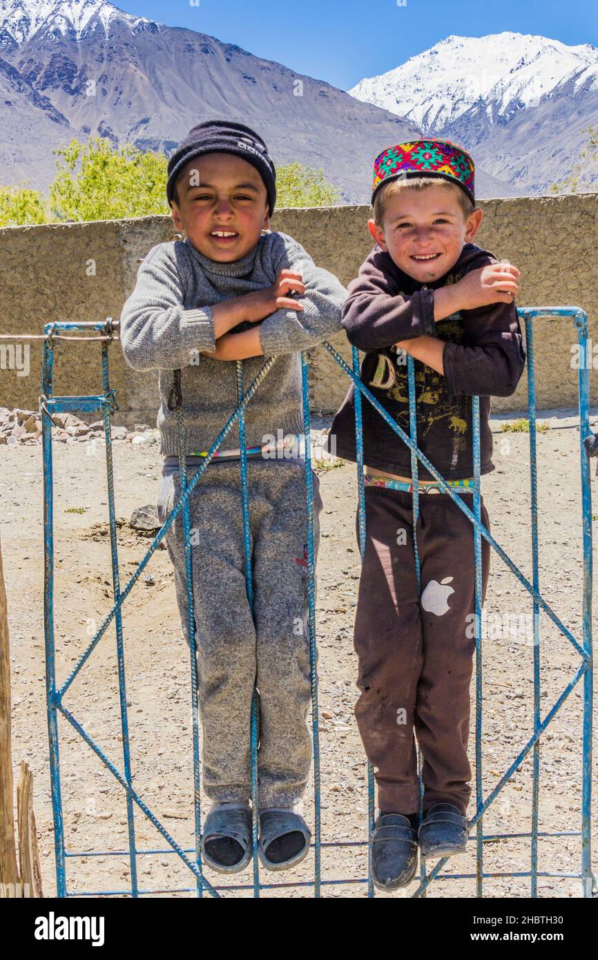 Tajik people village hi-res stock photography and images - Alamy