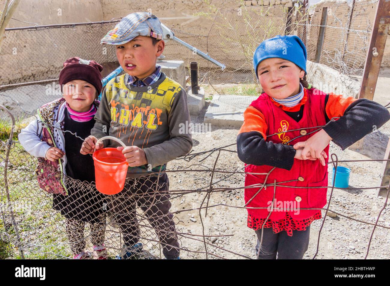 Tajik people village hi-res stock photography and images - Alamy