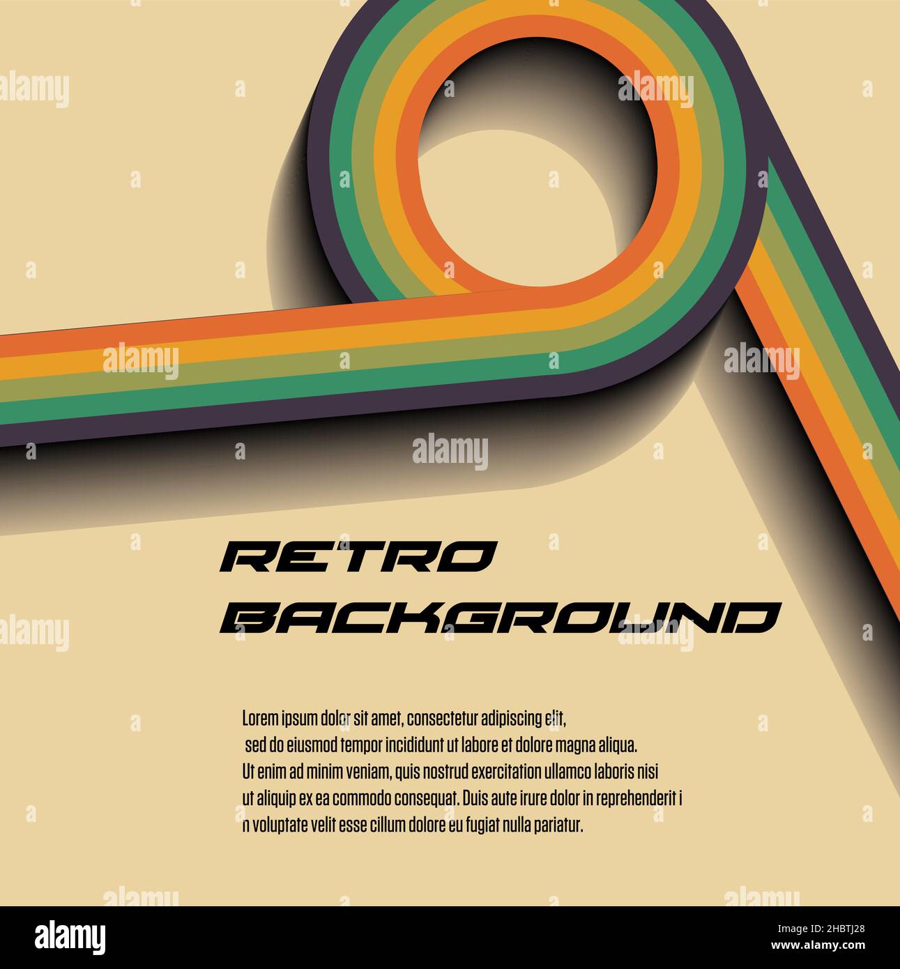 Simple Retro Background