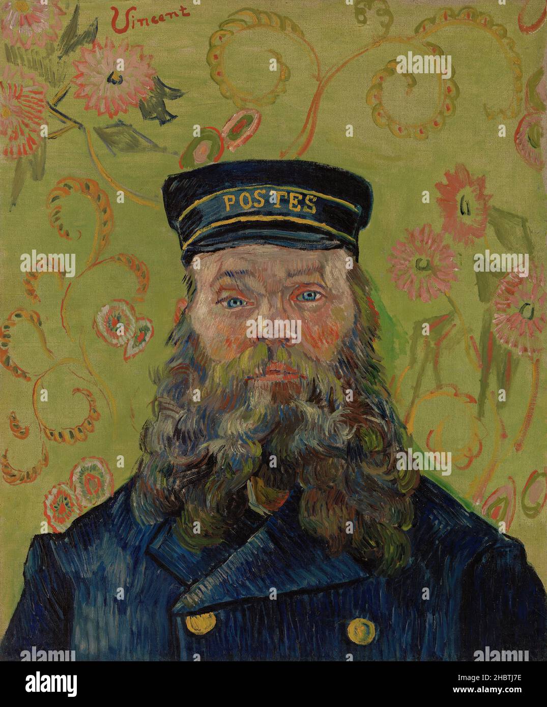 Joseph-Étienne Roulin - 1889 - Oil on canvas 65,7 x 55,2 cm - Van Gogh ...