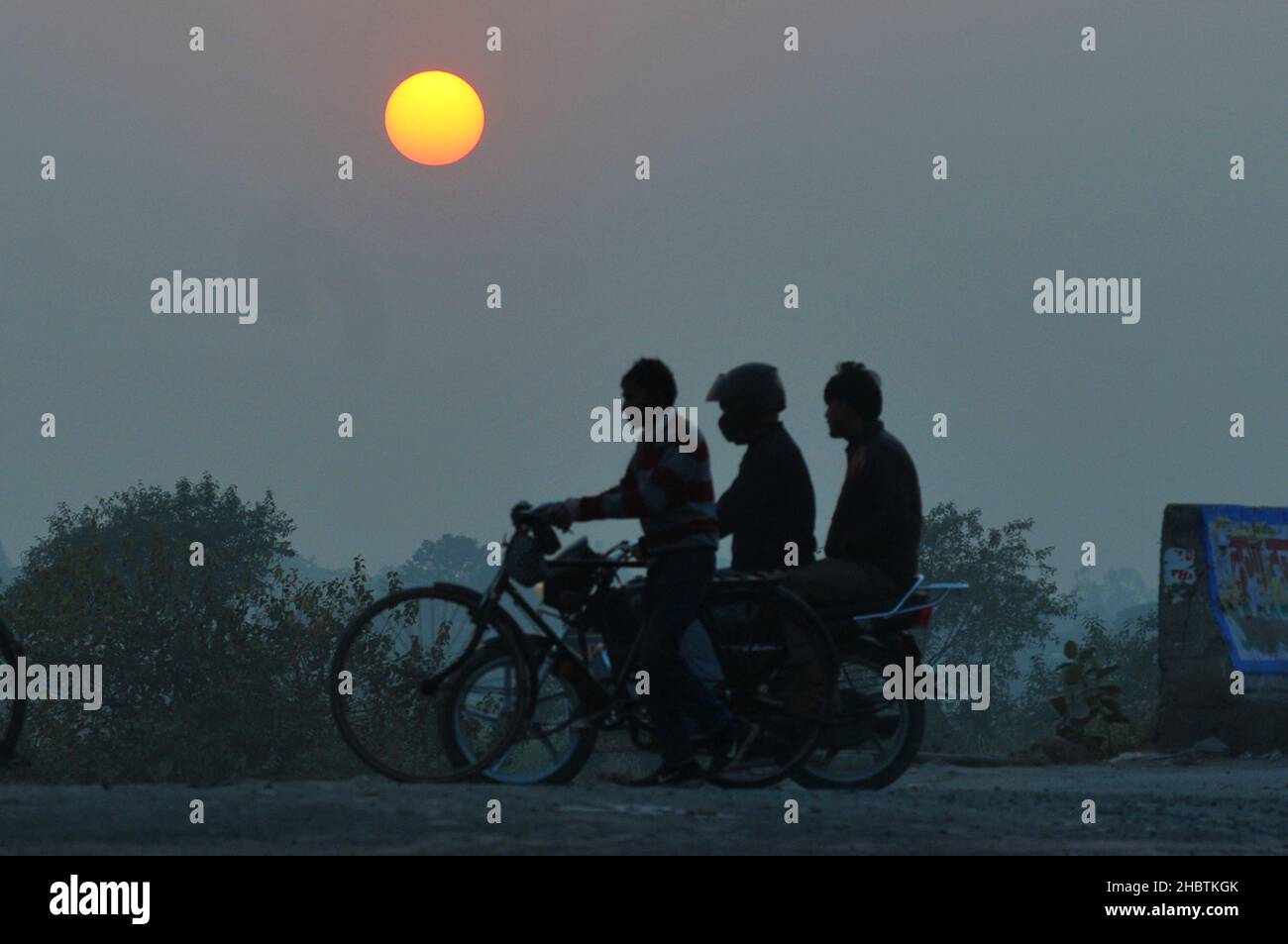 Non Exclusive: GREATER NOIDA, INDIA - DECEMBER 19, 2021: Detail of the ...
