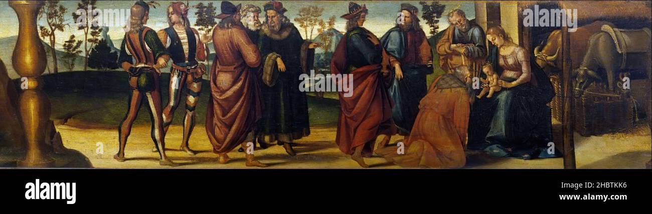 Adorazione dei magi - 1492 96 - oil on wood no info - Signorelli Luca ...