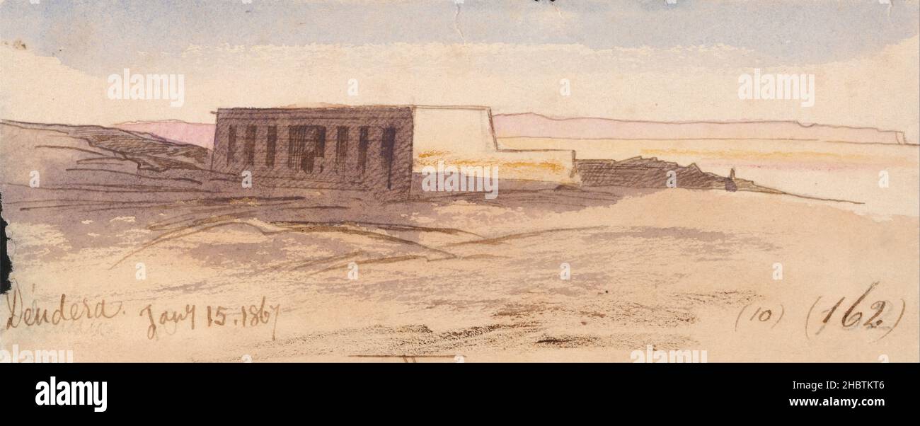 Edward Lear - Dendera (2415544 Stock Photo - Alamy